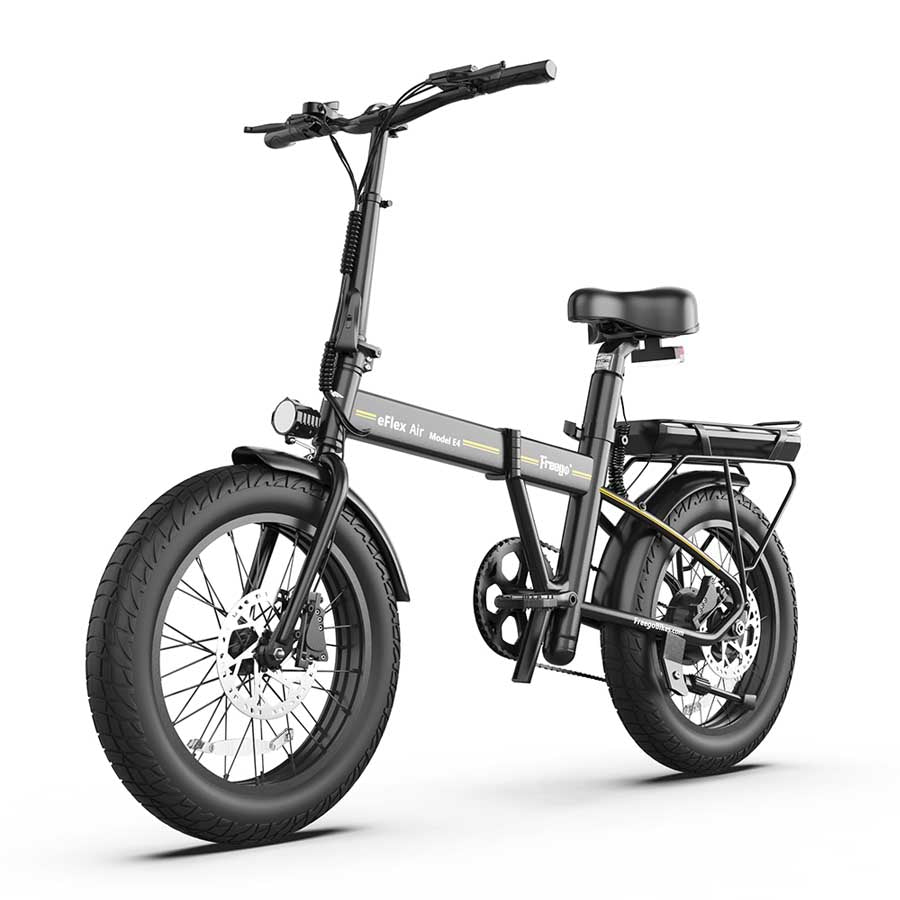 Freego E4 Pro | Folding Electric Bike with Dual Battery & Long range - llamaebike.com